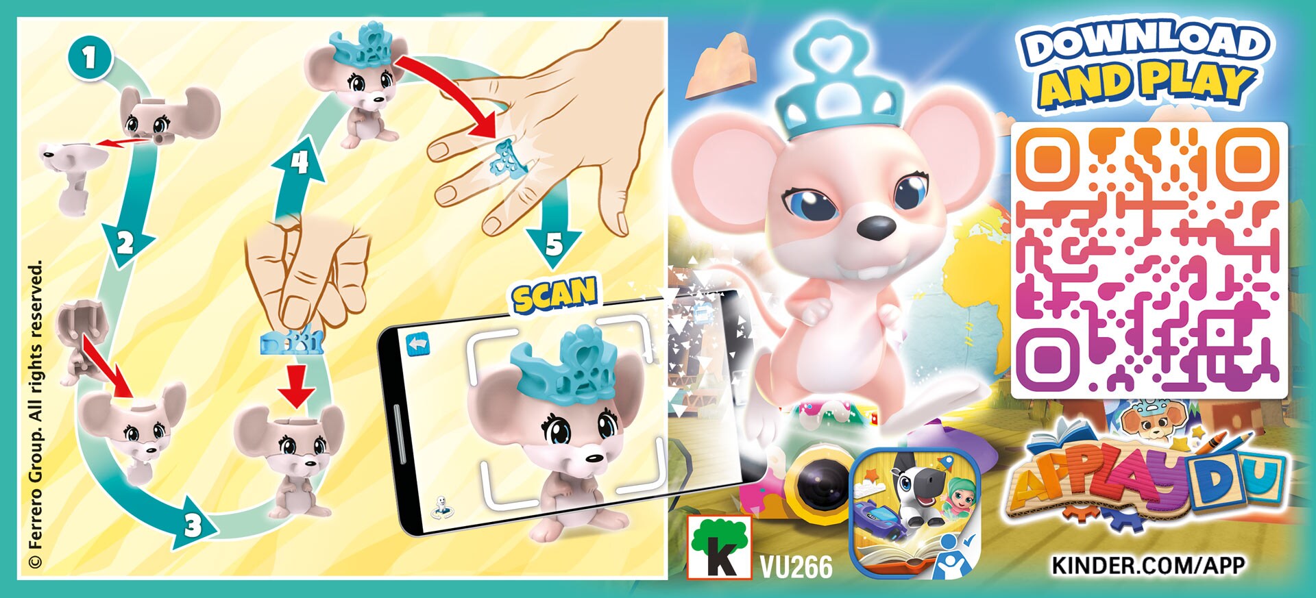 MOUSEY- Kinder Surprise - Kinder Australia and New Zealand