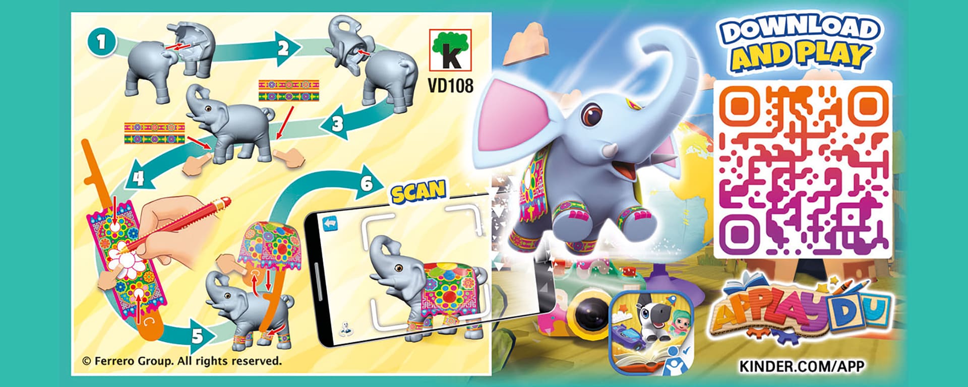 ELEPHANT - Kinder Surprise - Kinder Australia and New Zealand