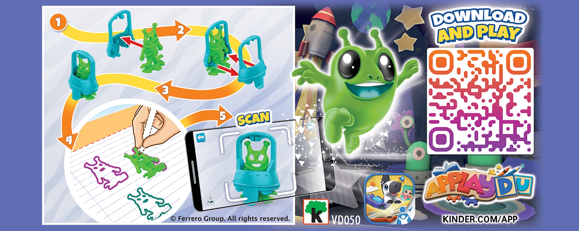 SPACE PATTERNS - Kinder Surprise - Kinder Australia and New Zealand