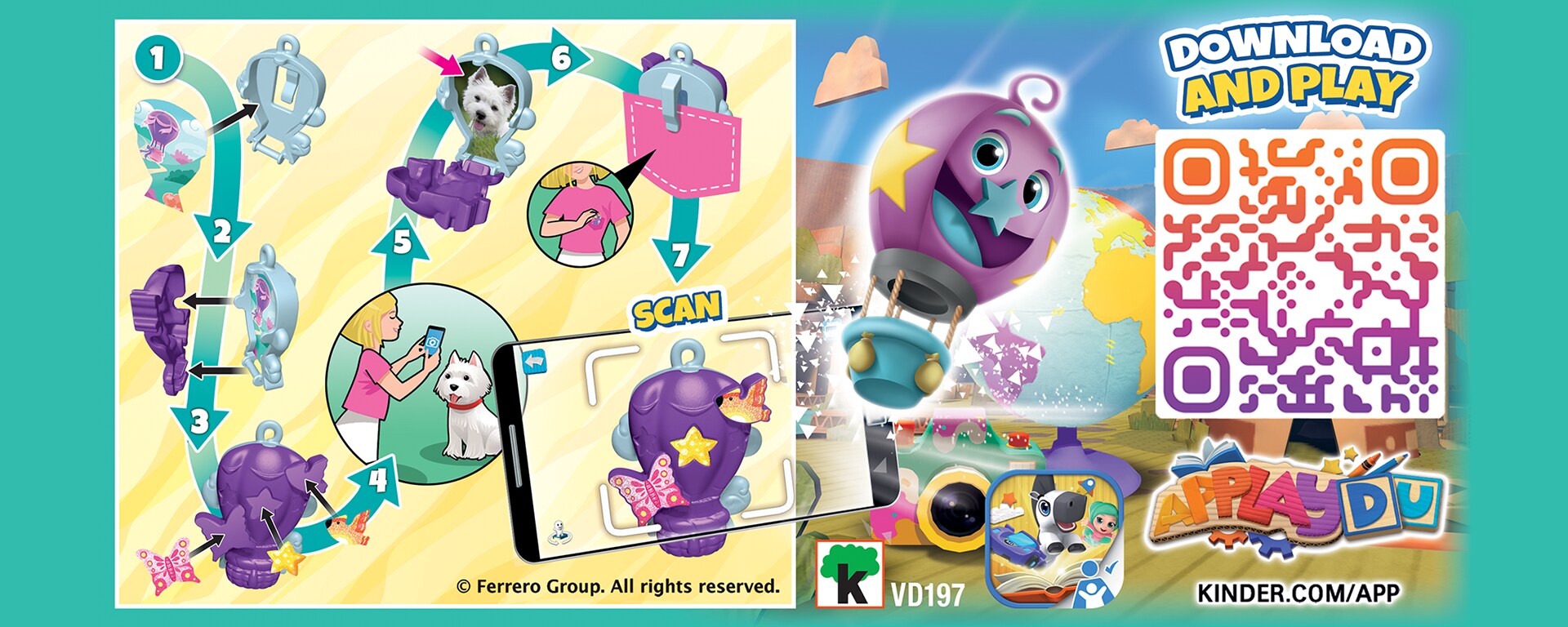 SECRET BALLOON - Kinder Surprise - Kinder Australia and New Zealand