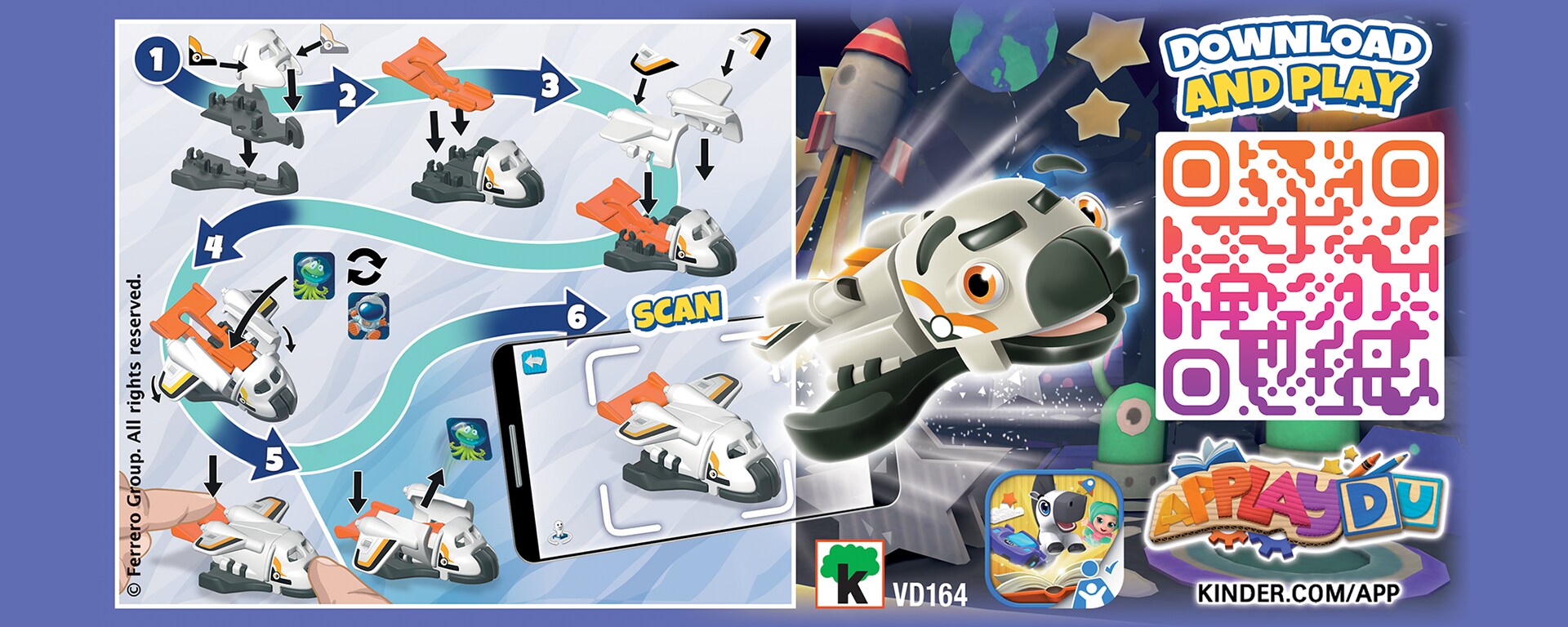 SPACE LAUNCH 1 - Kinder Surprise - Kinder Brasil