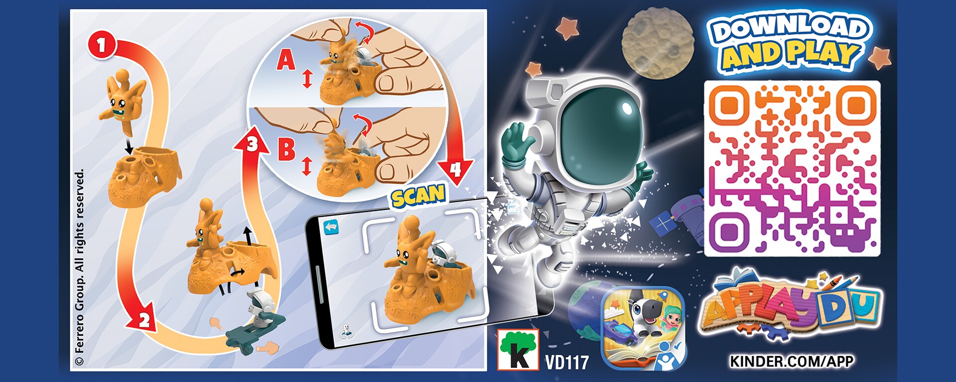 CURIOUS SPACEMAN - Kinder Surprise - Kinder Brasil