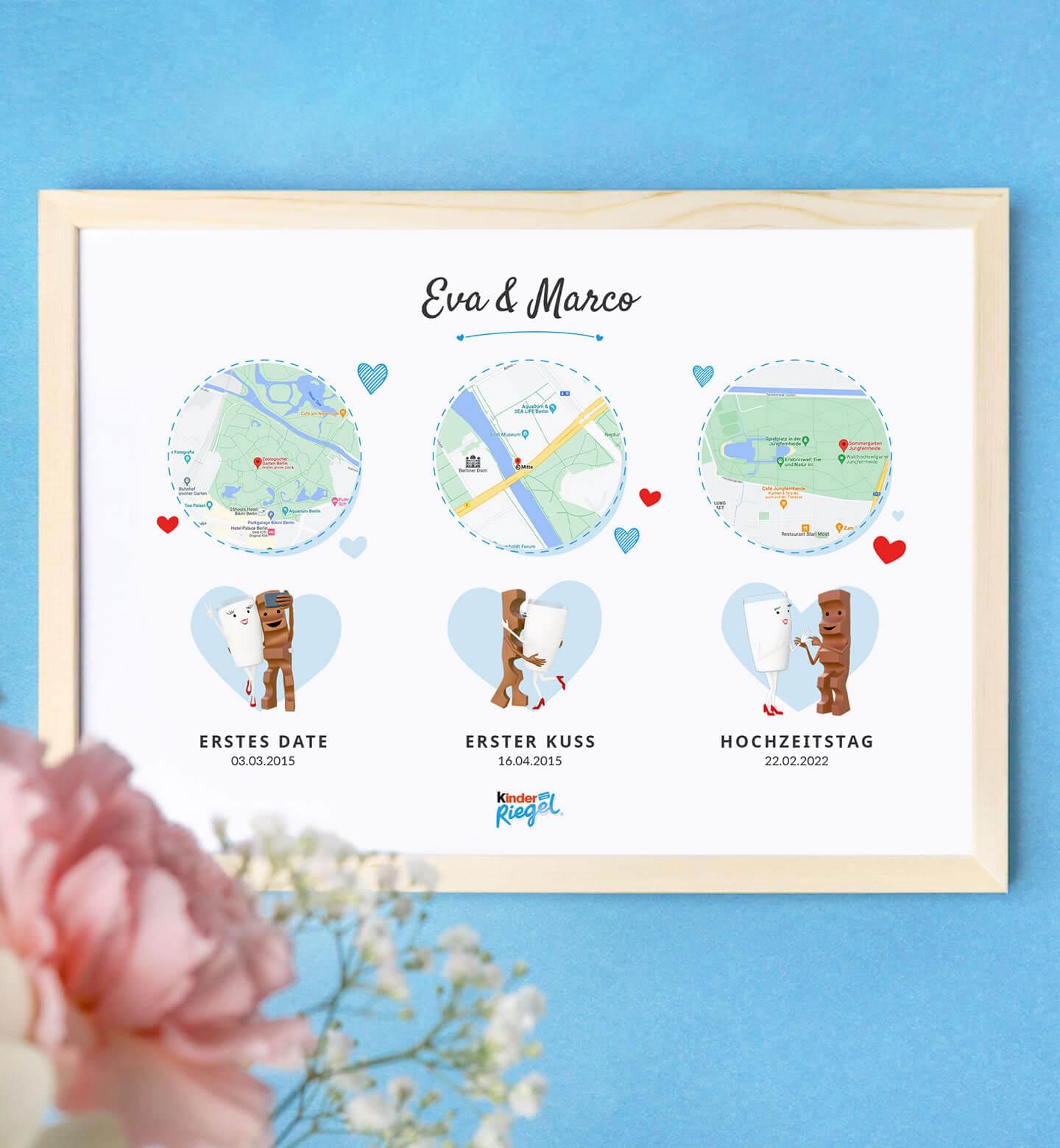 Visual Love Story | Love Inspirations von kinder Riegel - kinder ...