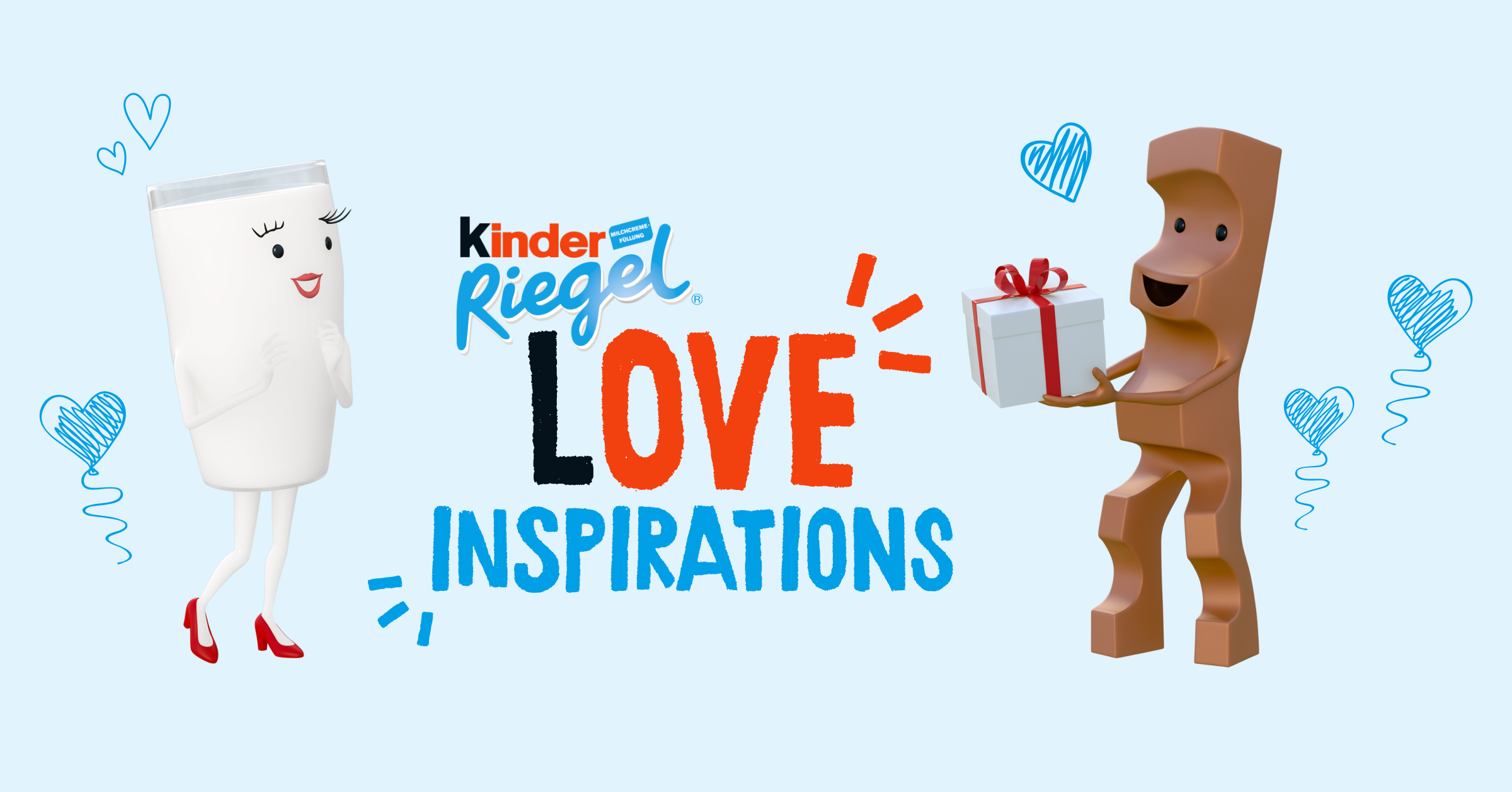 kinder Riegel Love Inspirations: DIY Ideen mit Milky & Schoki