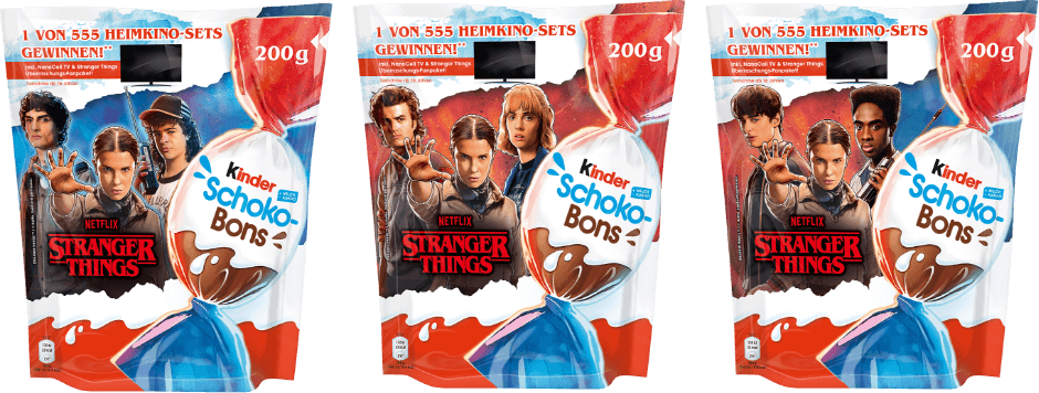 kinder Schoko-Bons & Stranger Things