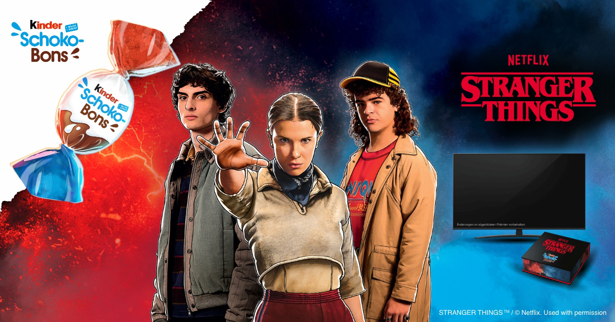 kinder Schoko-Bons & Stranger Things