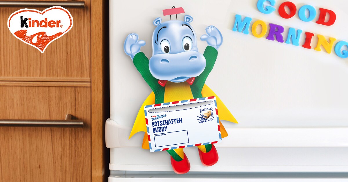 kinder Spiel und Spaß - Bastelidee - Botschaften-Buddy - kinder Deutschland