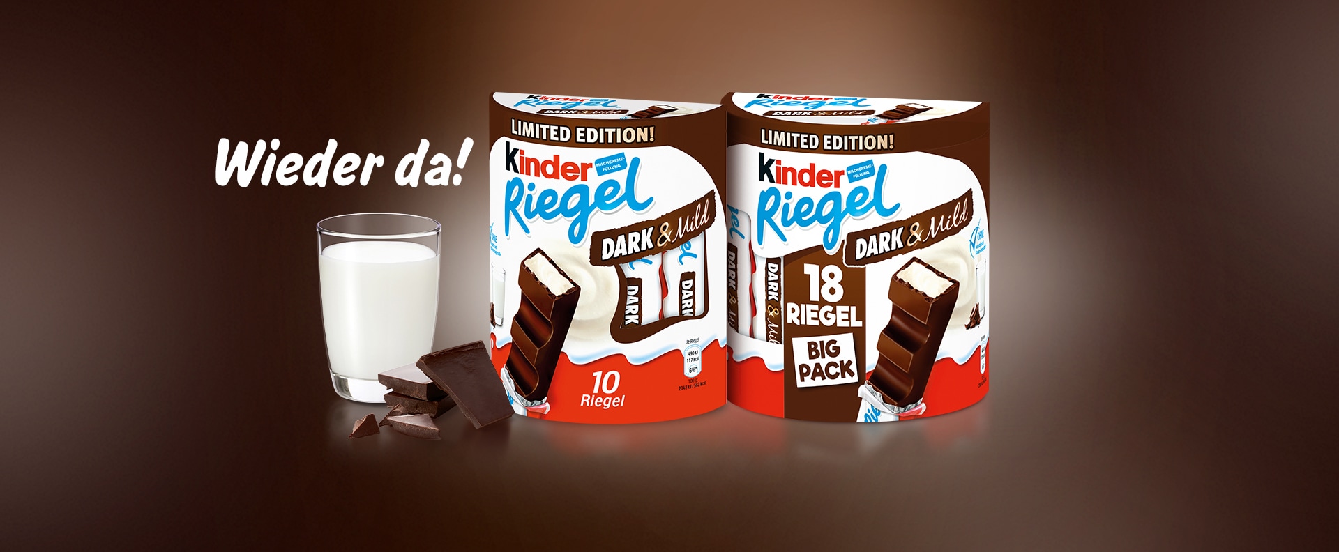 kinder Riegel Dark & Mild - kinder Deutschland