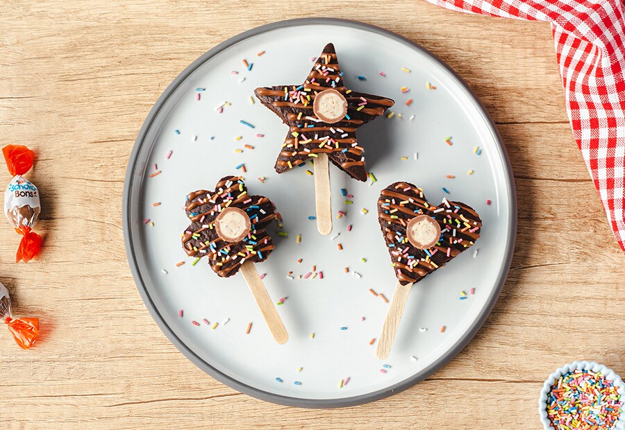 Brownie-Pops mit kinder Schoko-Bons - kinder Deutschland