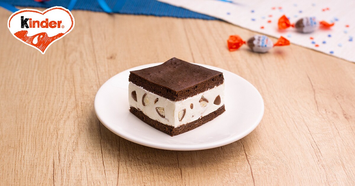 Creme-Schoko-Slices mit kinder Schoko-Bons - kinder Deutschland