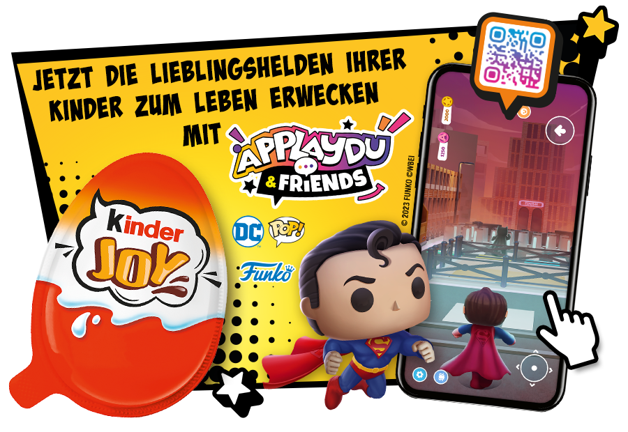 kinder Joy - DC Comics - kinder Deutschland