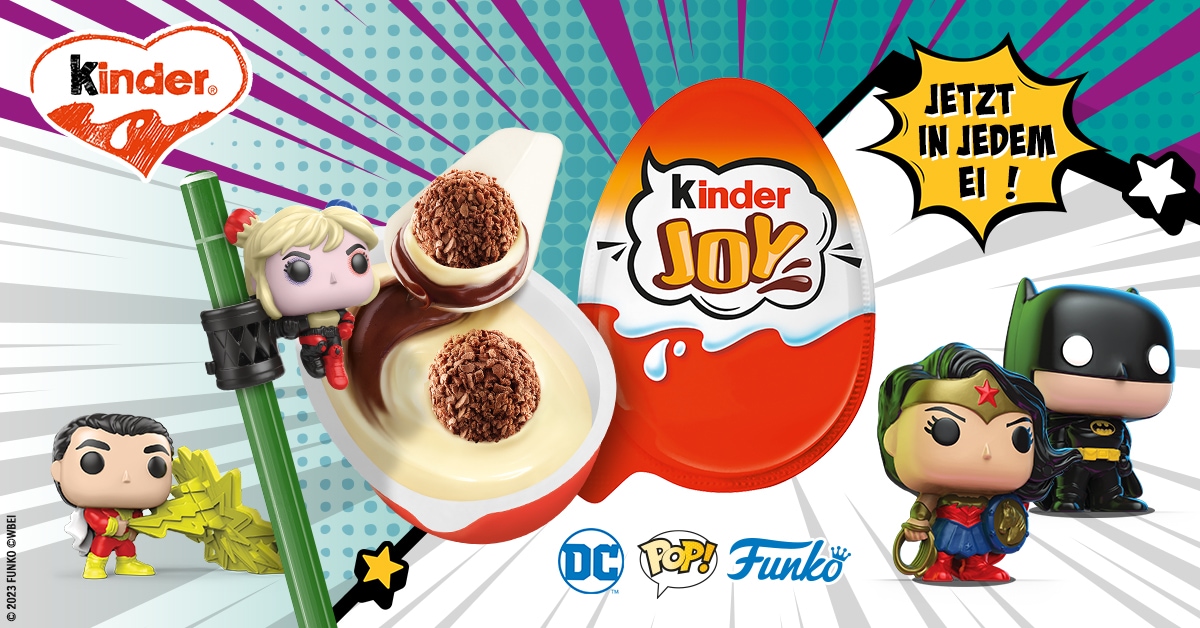 kinder Joy - DC Comics - kinder Deutschland