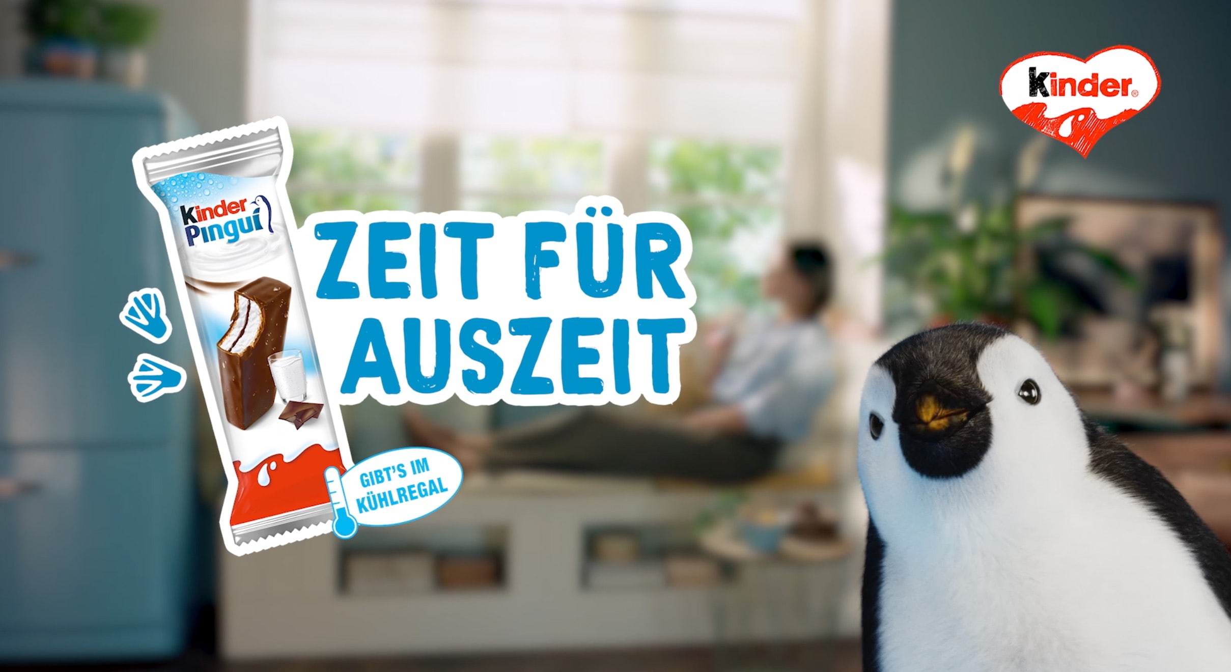 kinder Pinguí Landing Page - kinder Deutschland