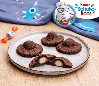 UFO-Kekse mit kinder Schoko-Bons - kinder Deutschland