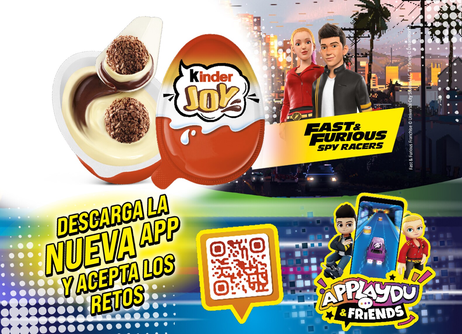 Kinder Joy Colección Fast & Furious - Kinder España