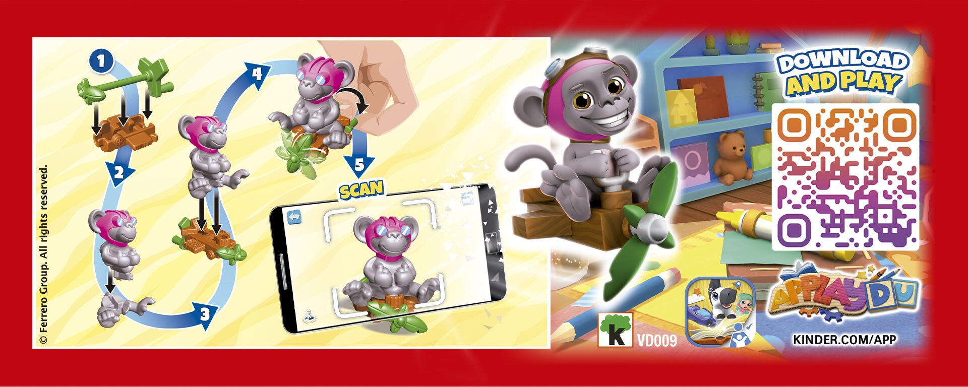 FLYING MONKEY - Kinder Sorpresa - Kinder España