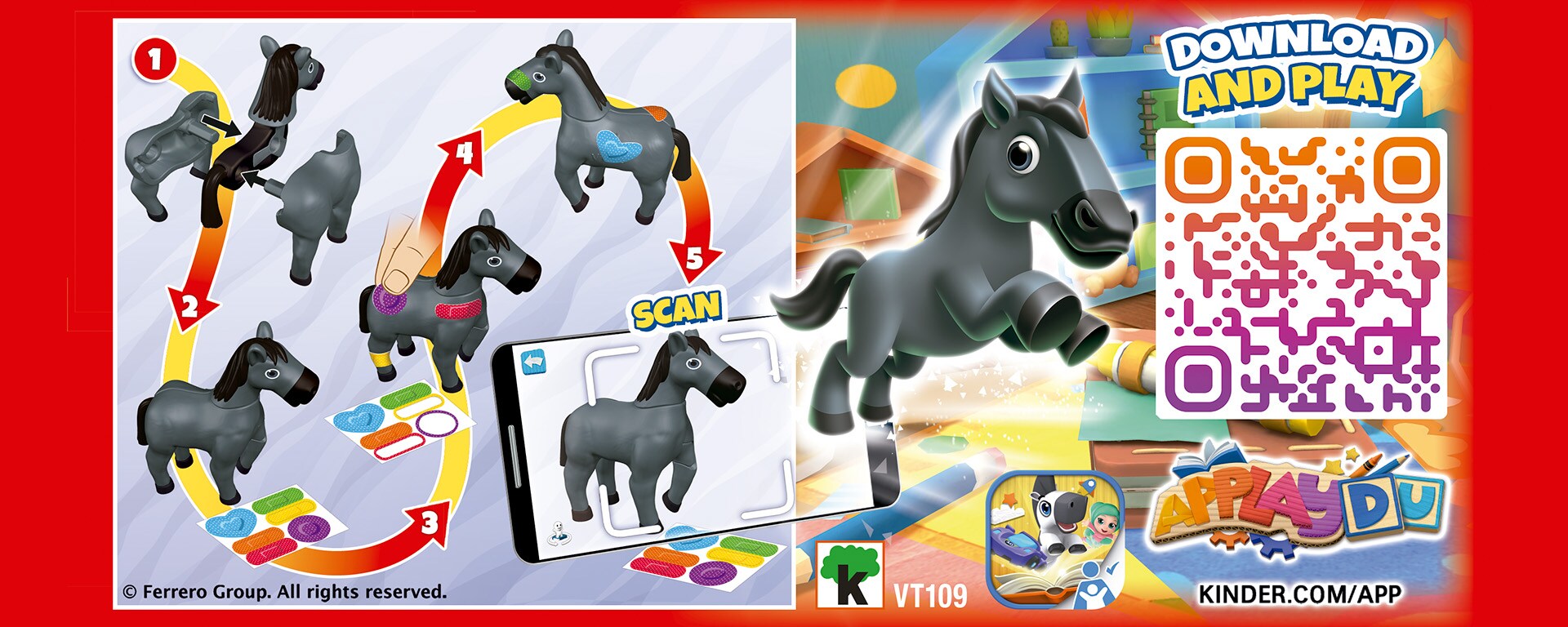 PASCAL HORSE - Kinder Sorpresa - Kinder España