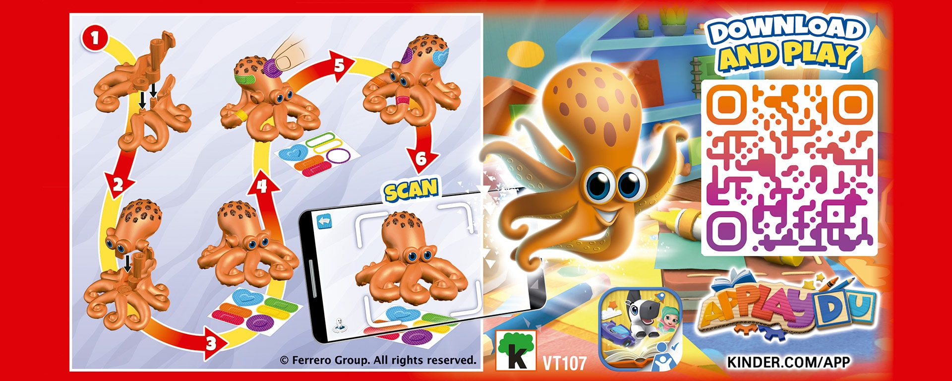 TIMOTHY OCTOPUS - Kinder Sorpresa - Kinder España