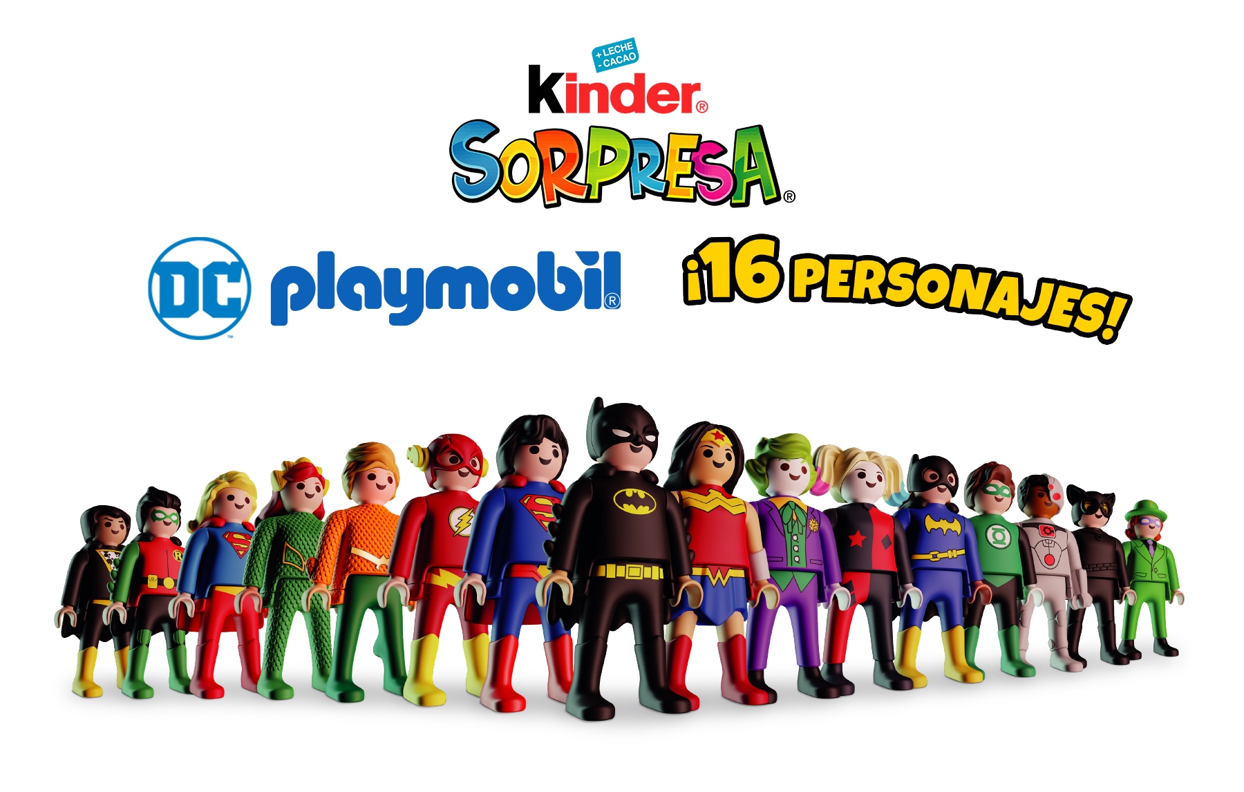 Kinder Sorpresa Playmobil DC - Kinder España