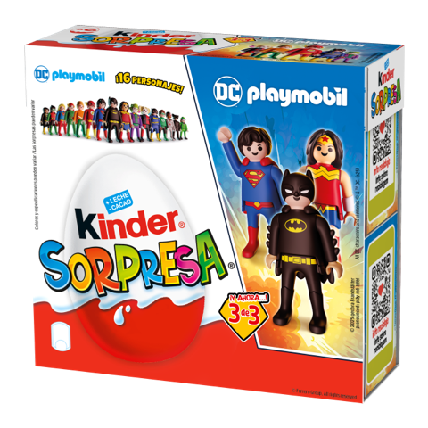 Kinder Sorpresa Playmobil DC - Kinder España