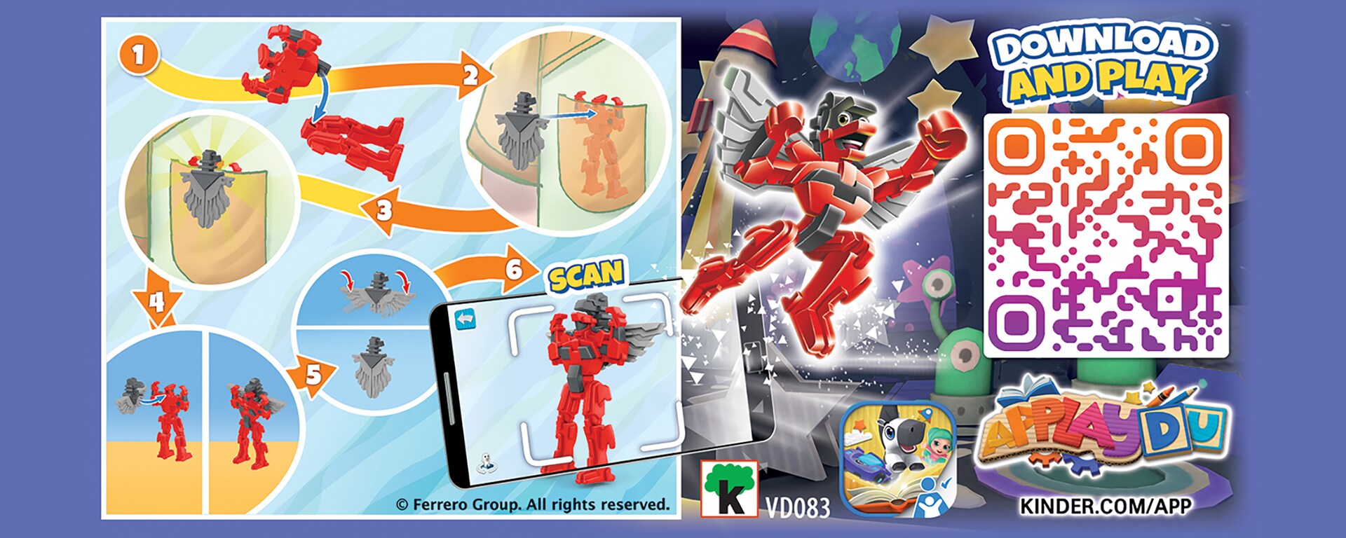 SILVER CONDOR - Kinder Surprise - Kinder España