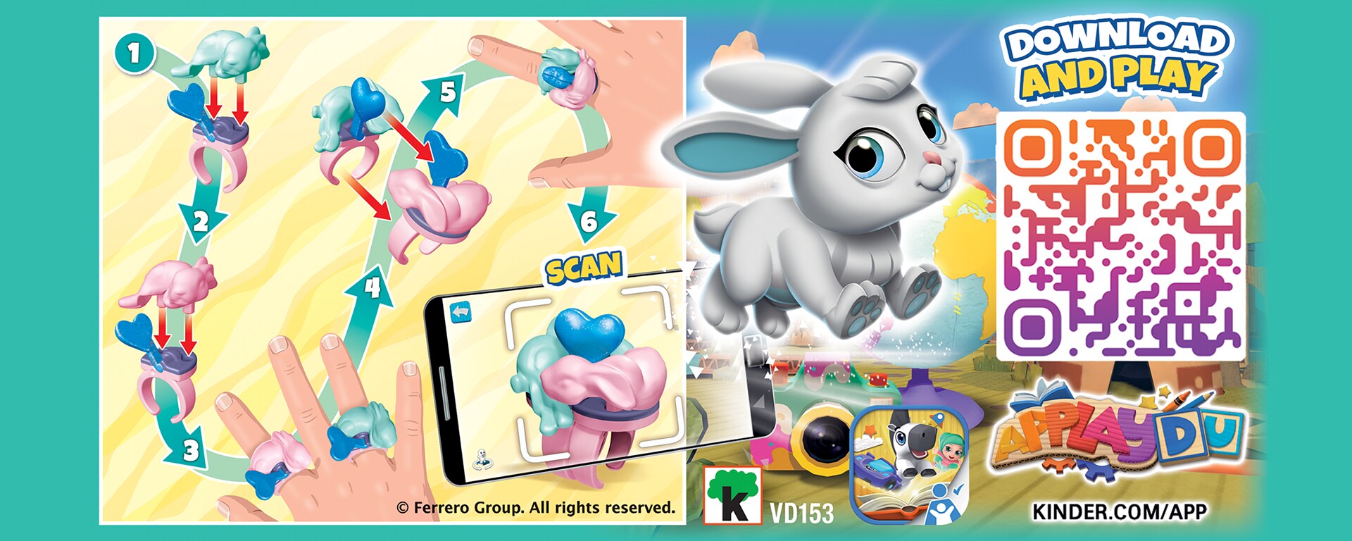 BUNNIES - Kinder Surprise - Kinder España