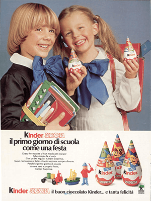 L'histoire de Kinder Surprise - Kinder France