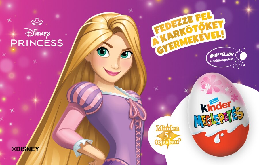 Kinder Meglepetés - Disney Princess - Kinder Magyarország