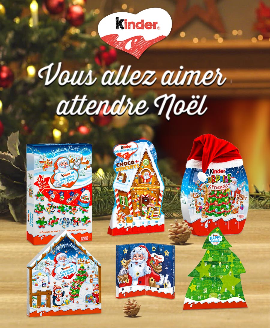 Pour attendre noël - Kinder Magyarország