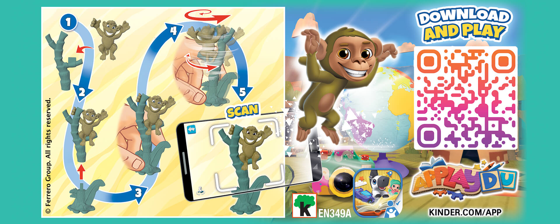 MONKEY - KINDER SURPRISE - Kinder Indonesia