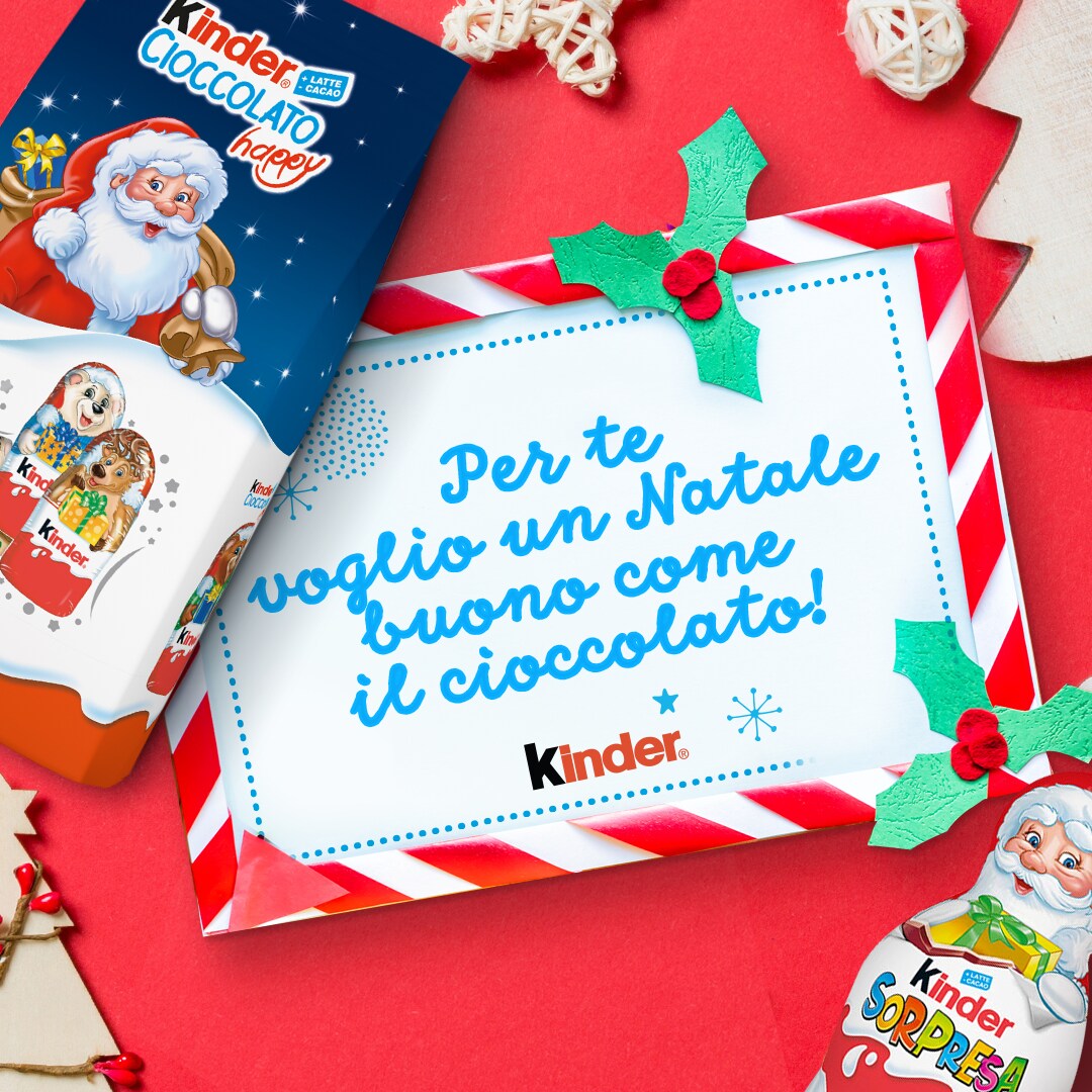 Kinder Natale - I biglietti d'auguri - Kinder Italia