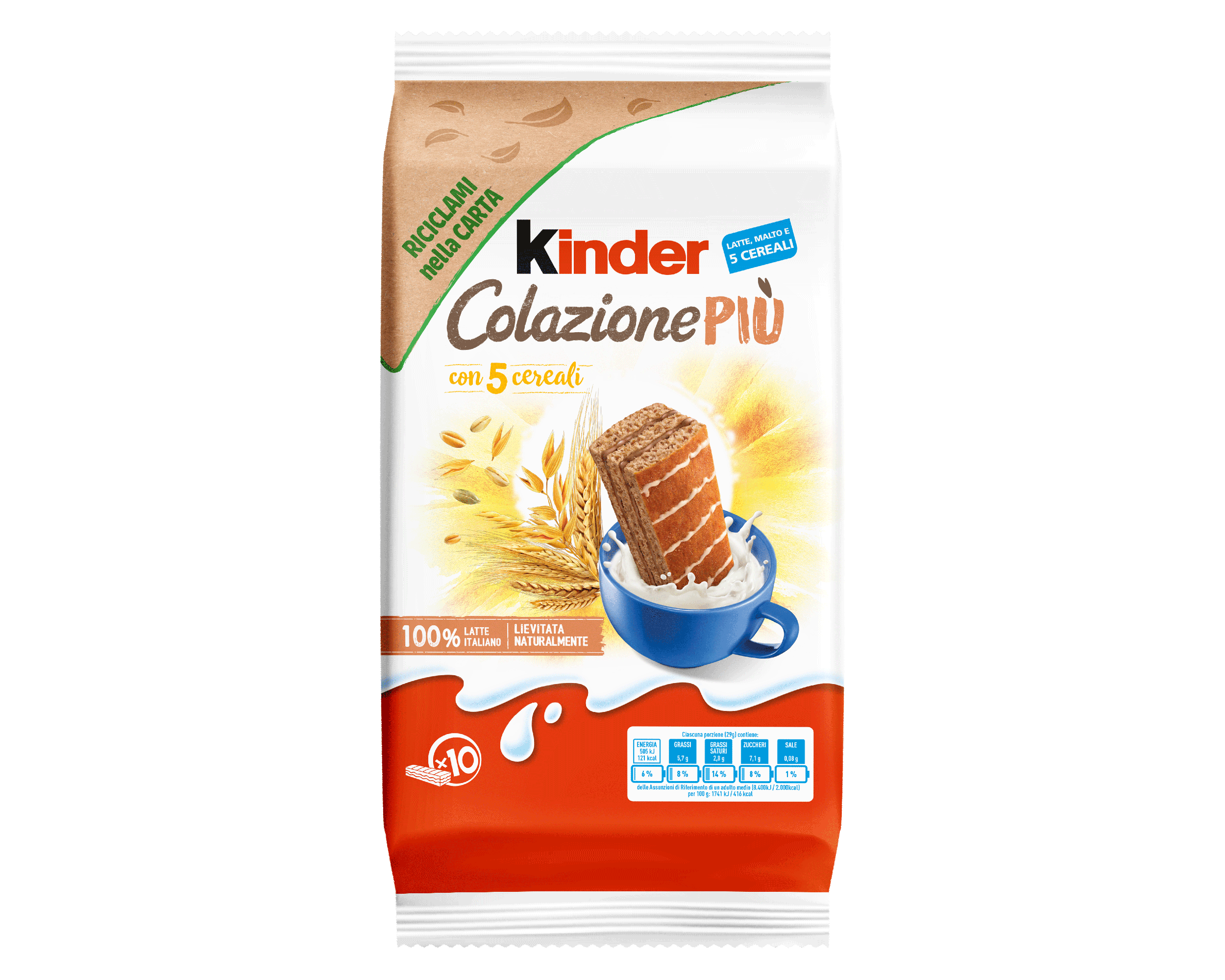 Kinder Colazione Più Integrale - Kinder Italia