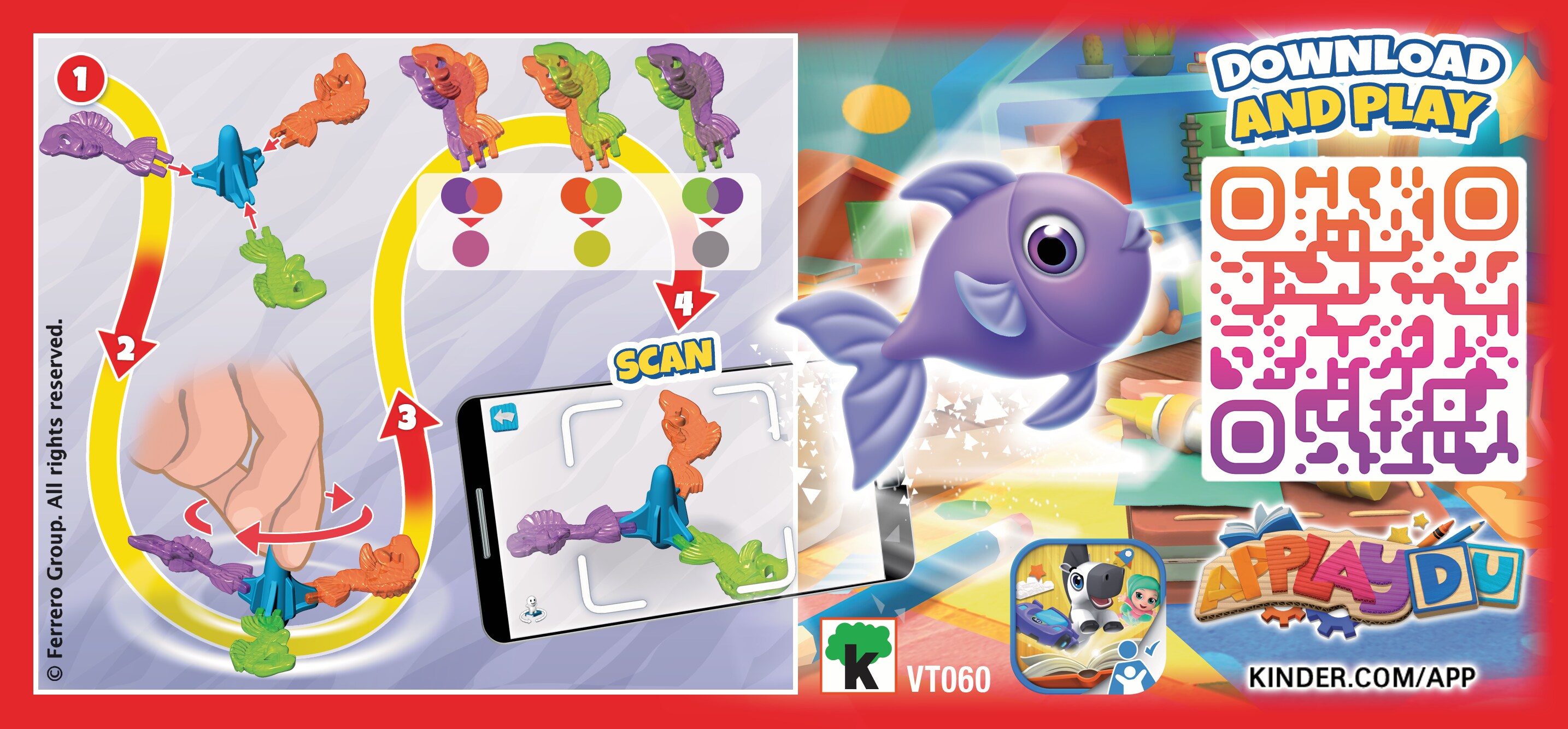 SPIN FISH - Kinder Surprise - Kinder