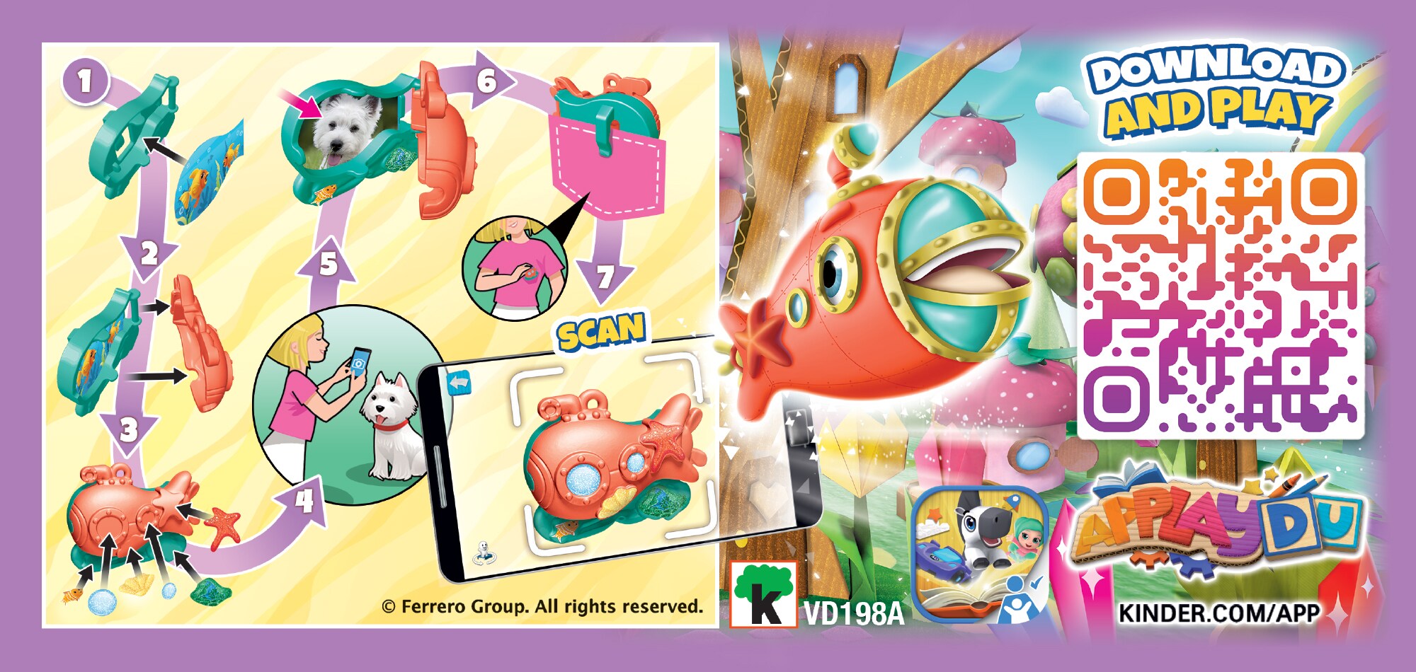 SECRET SUBMARINE - Kinder Surprise - Kinder