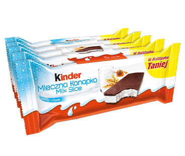 Kinder Milk Slice - Kinder Latvija