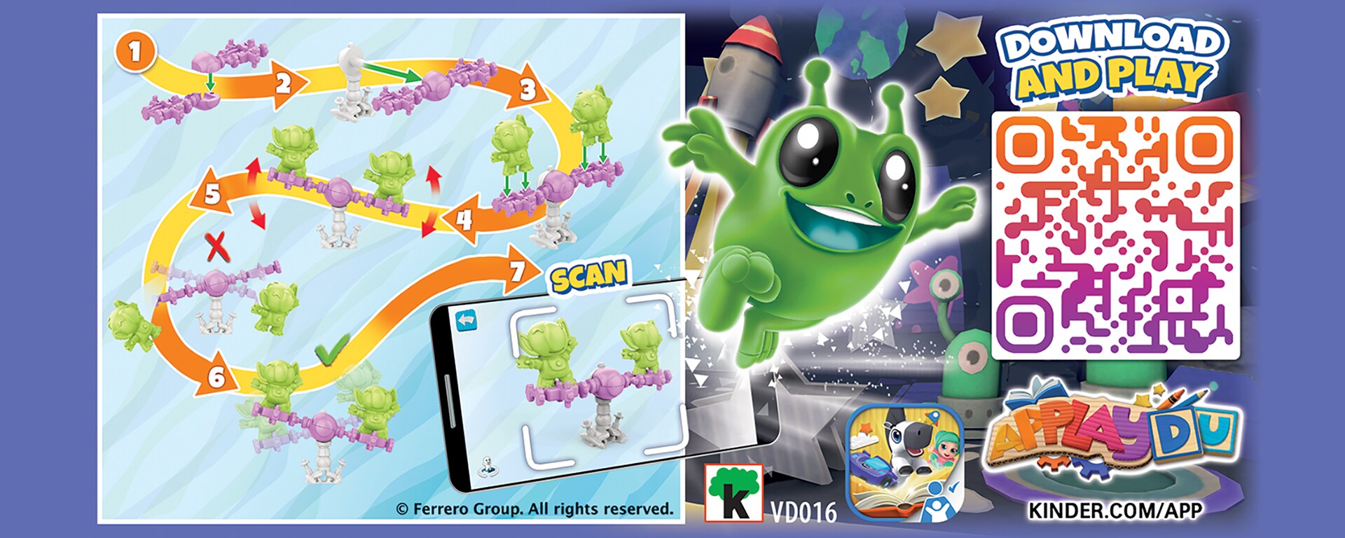 FLYING ALIENS - Kinder Surprise - Kinder Middle East