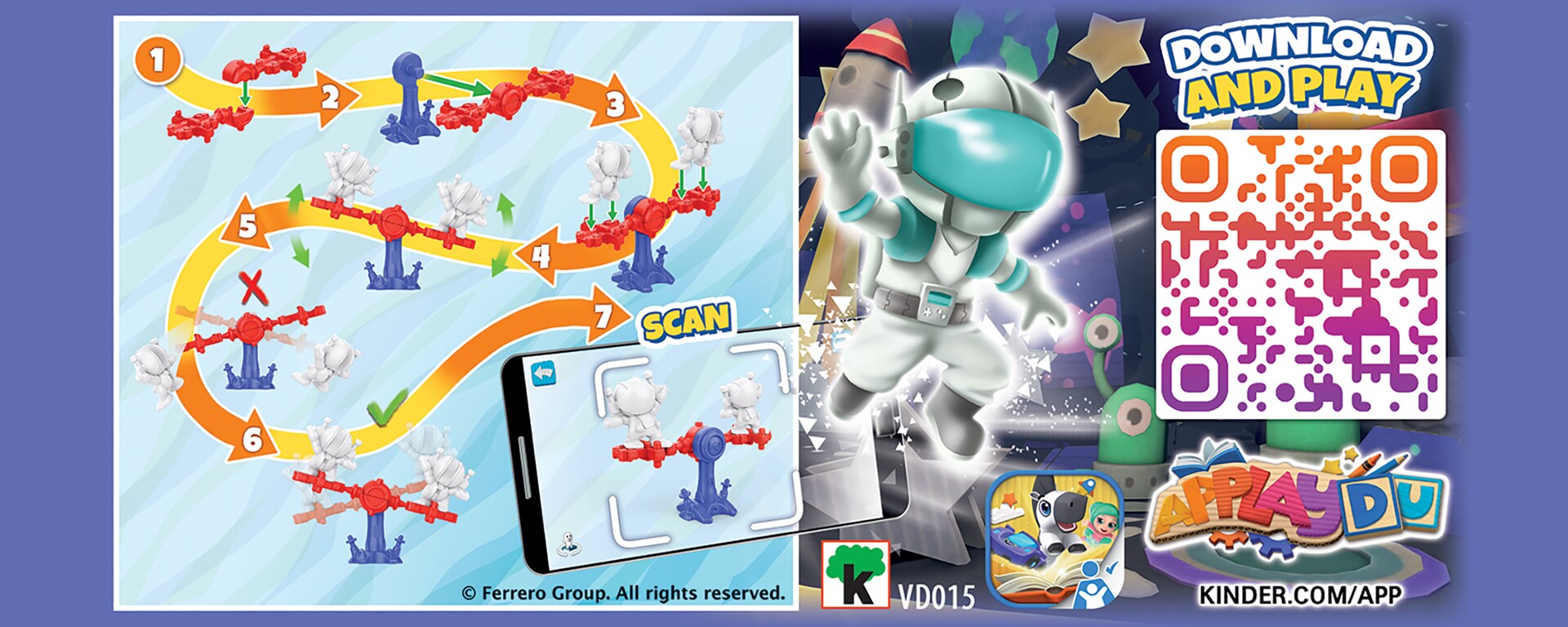 FLYING ASTRONAUTS - Kinder Surprise - Kinder Middle East