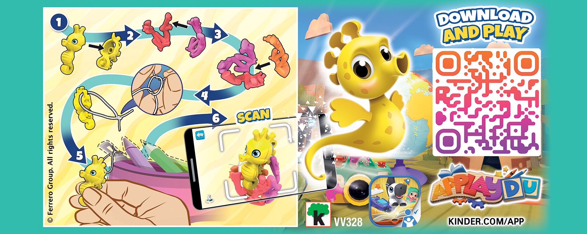 SEAHORSE - Kinder Surprise - Kinder Middle East