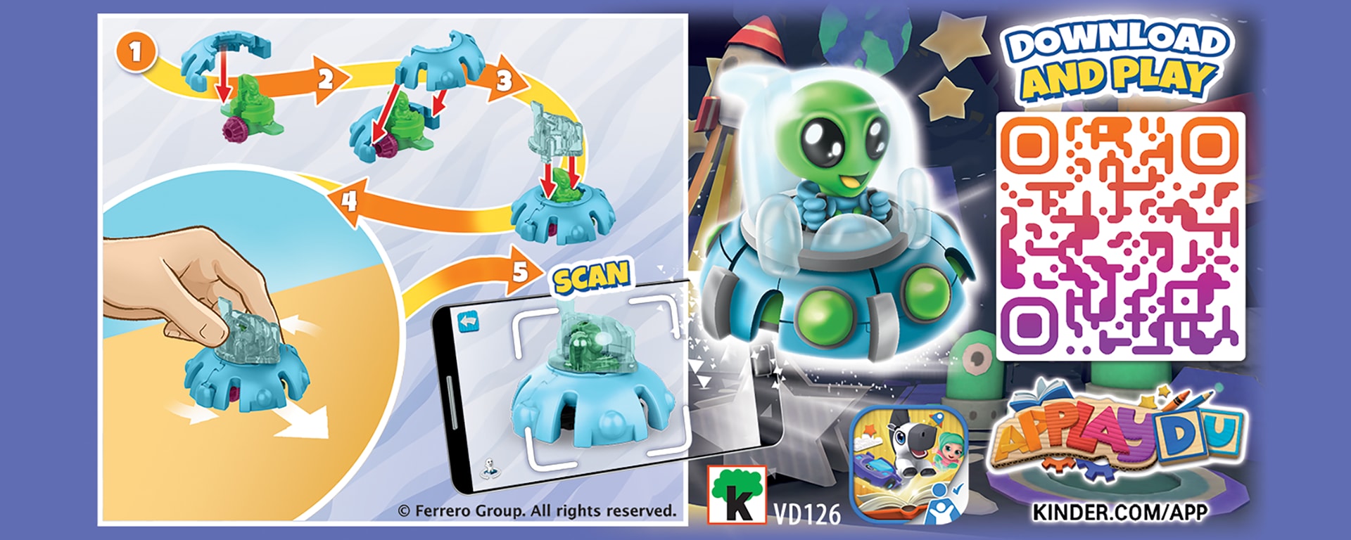 UFO SPIN - Kinder Surprise - Kinder Middle East