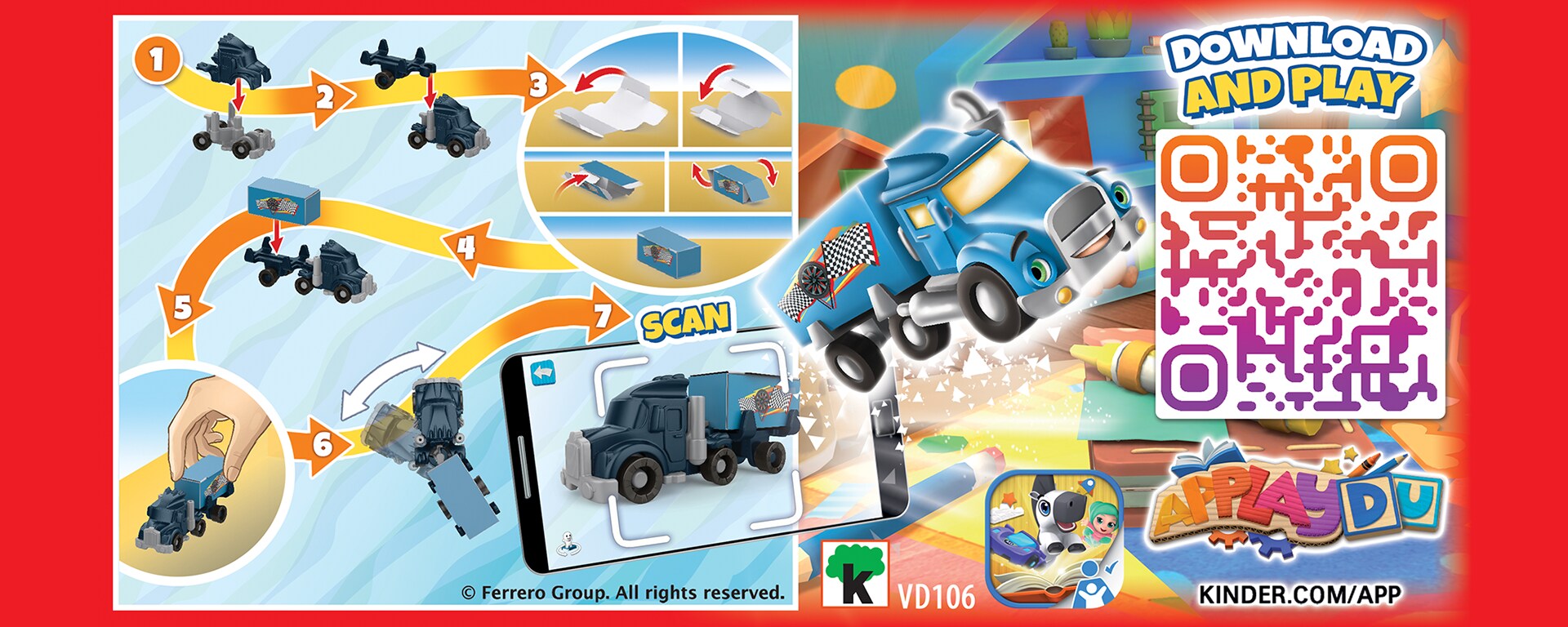 LORRY - Kinder Surprise - Kinder Middle East