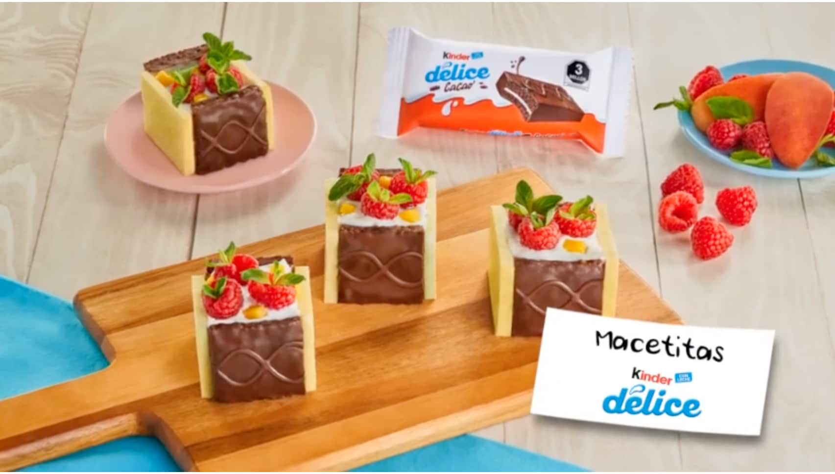 Macetitas de Kinder Délice - Kinder Mexico