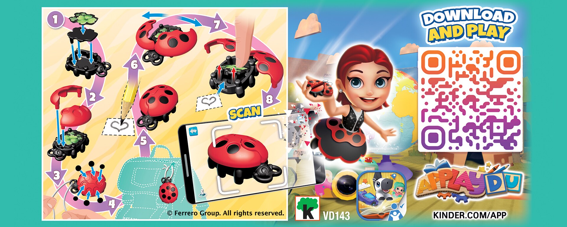LADY BUG - Kinder Surprise - Kinder Philippines