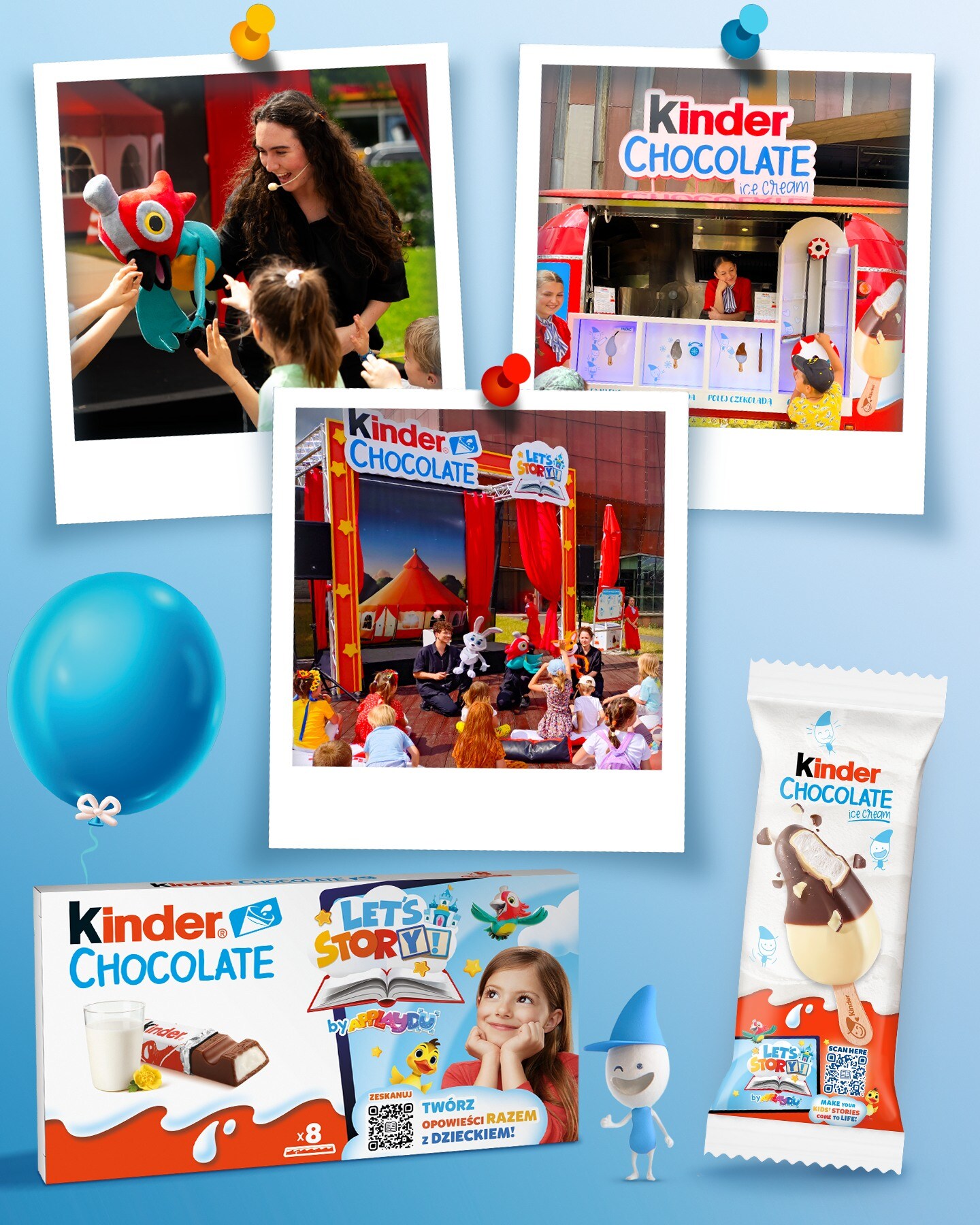 LODY KINDER CHOCOLATE - Kinder Polska