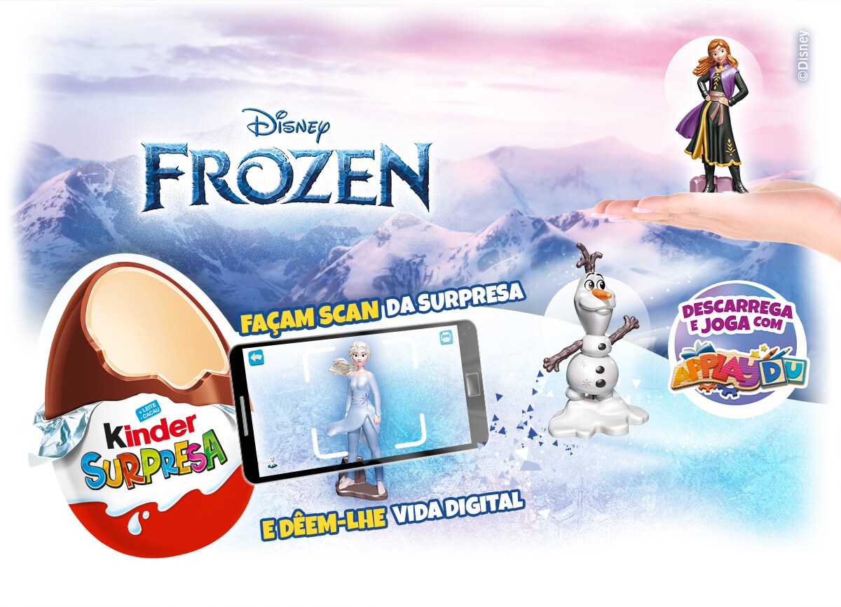 kinder surpresa frozen - Kinder Portugal