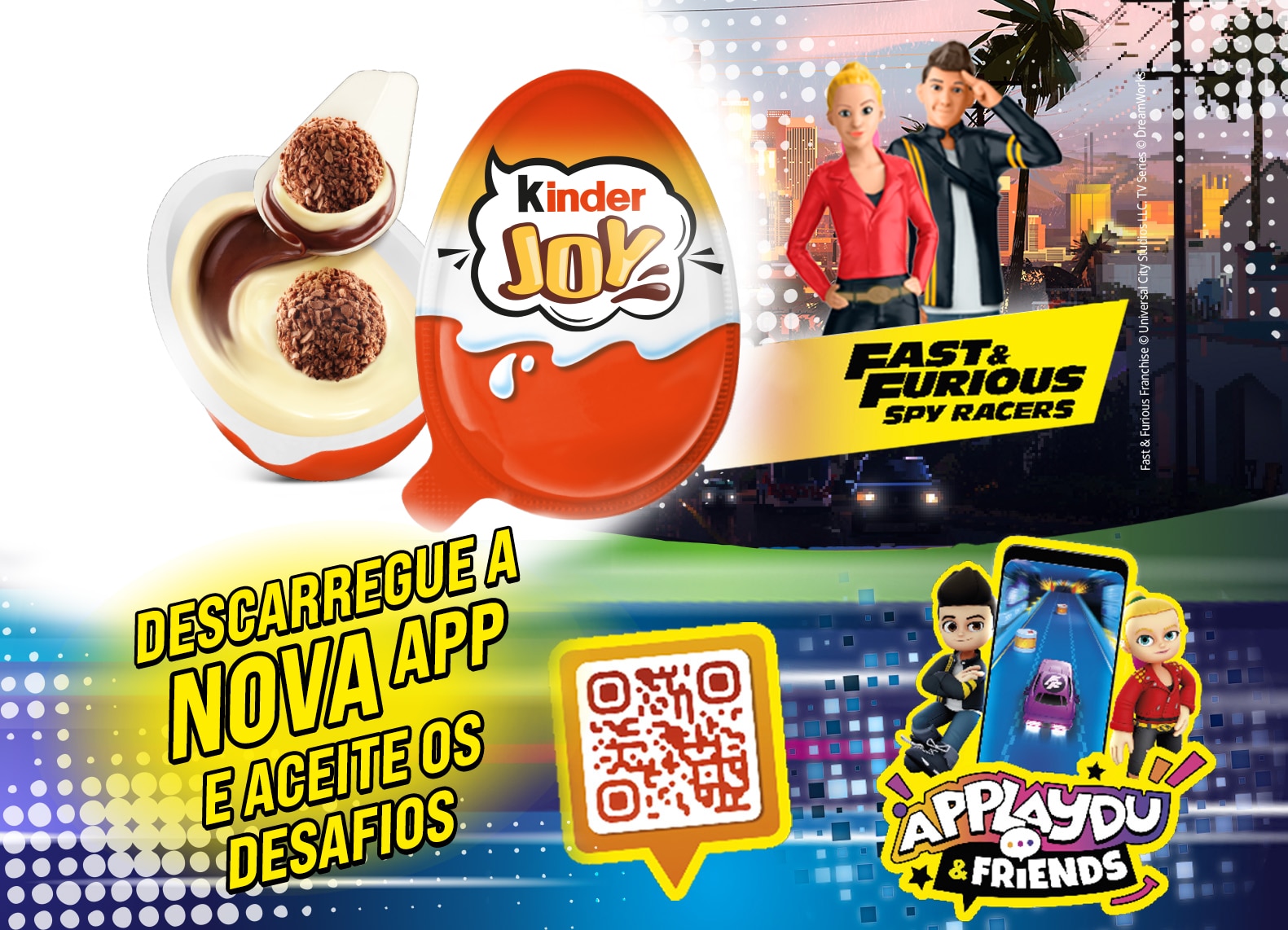 Kinder Joy Coleção Fast & Furious - Kinder Portugal