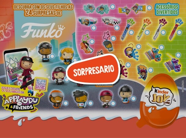Kinder Joy Coleção Funko - Kinder Portugal
