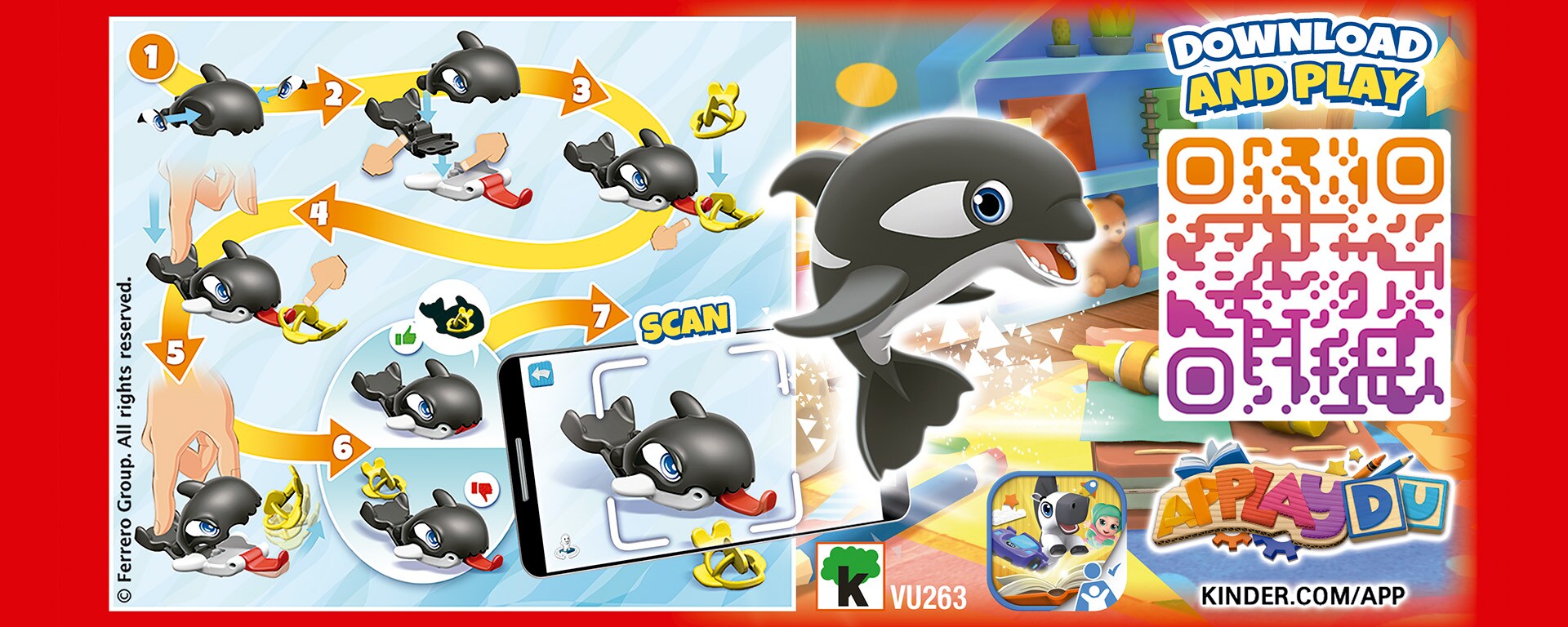 CATCH ORCA - Kinder Surpresa - Kinder Portugal