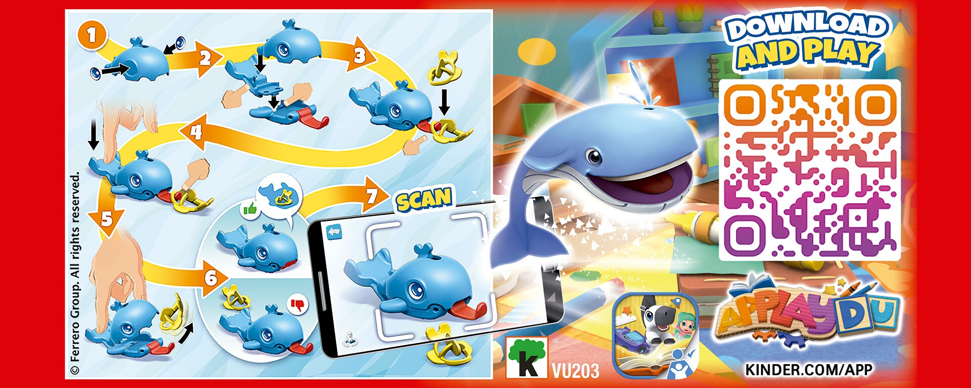 CATCH WHALE - Kinder Surpresa - Kinder Portugal