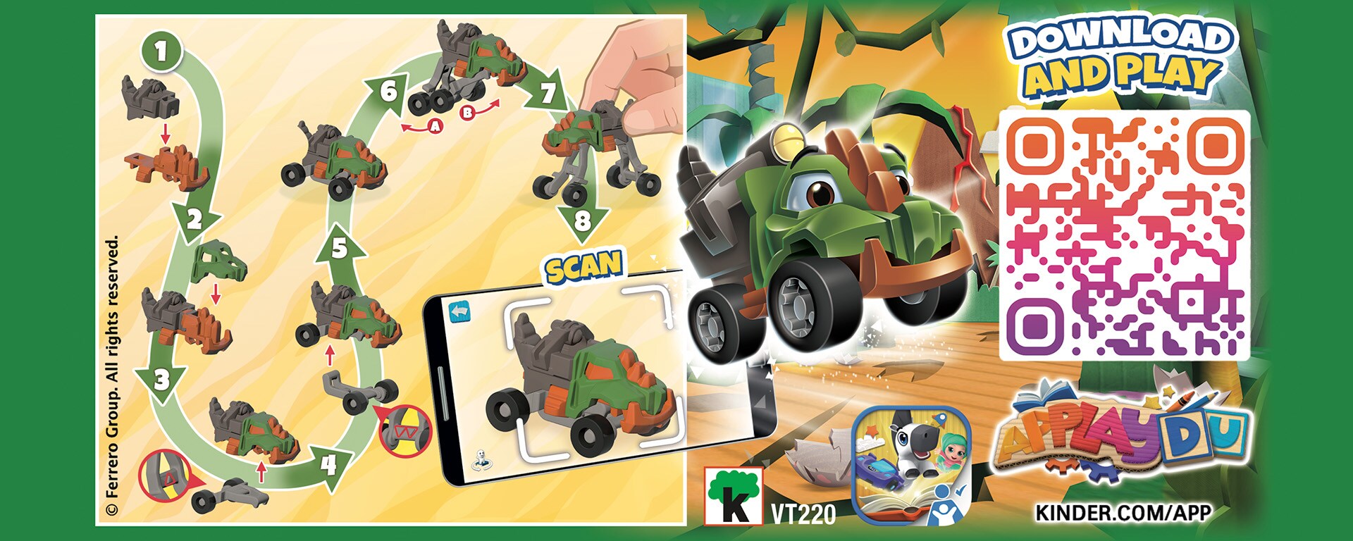 TRUCKO SAURUS - Kinder Surpresa - Kinder Portugal