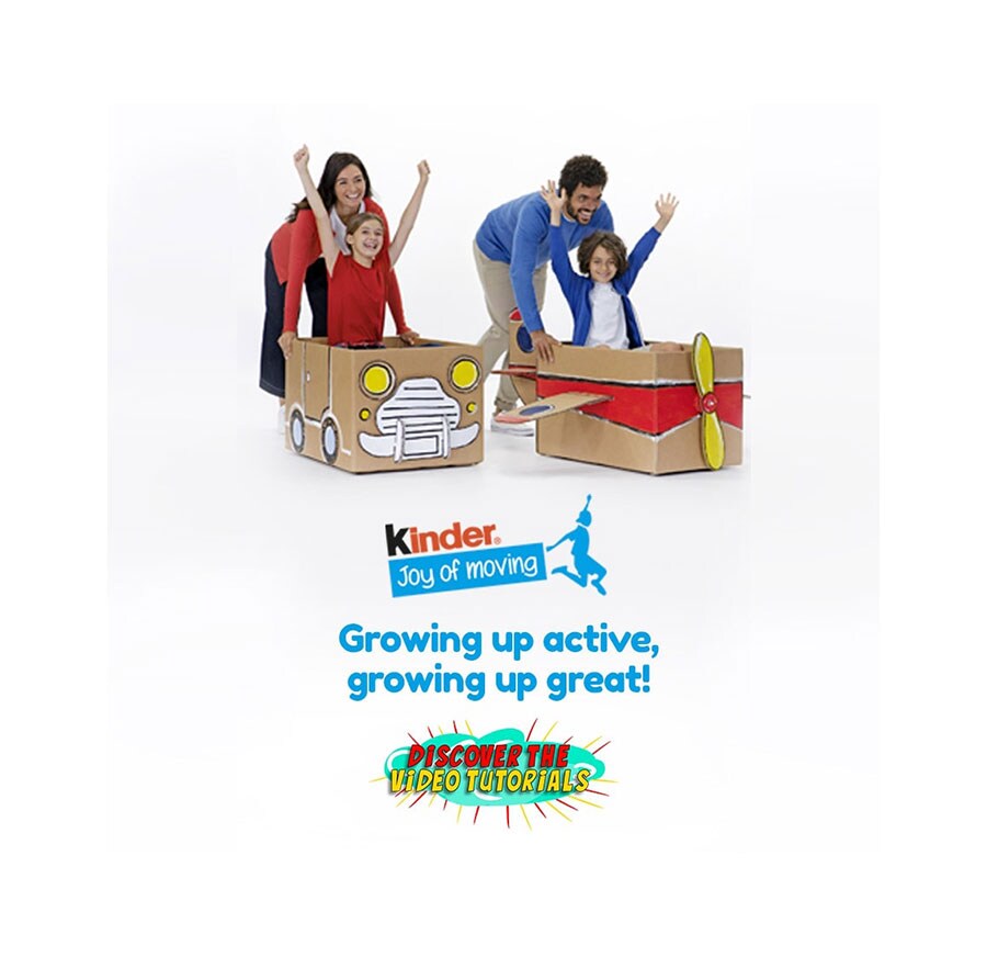 Kinder Joy of Moving Family Tutorials - Kinder Singapore